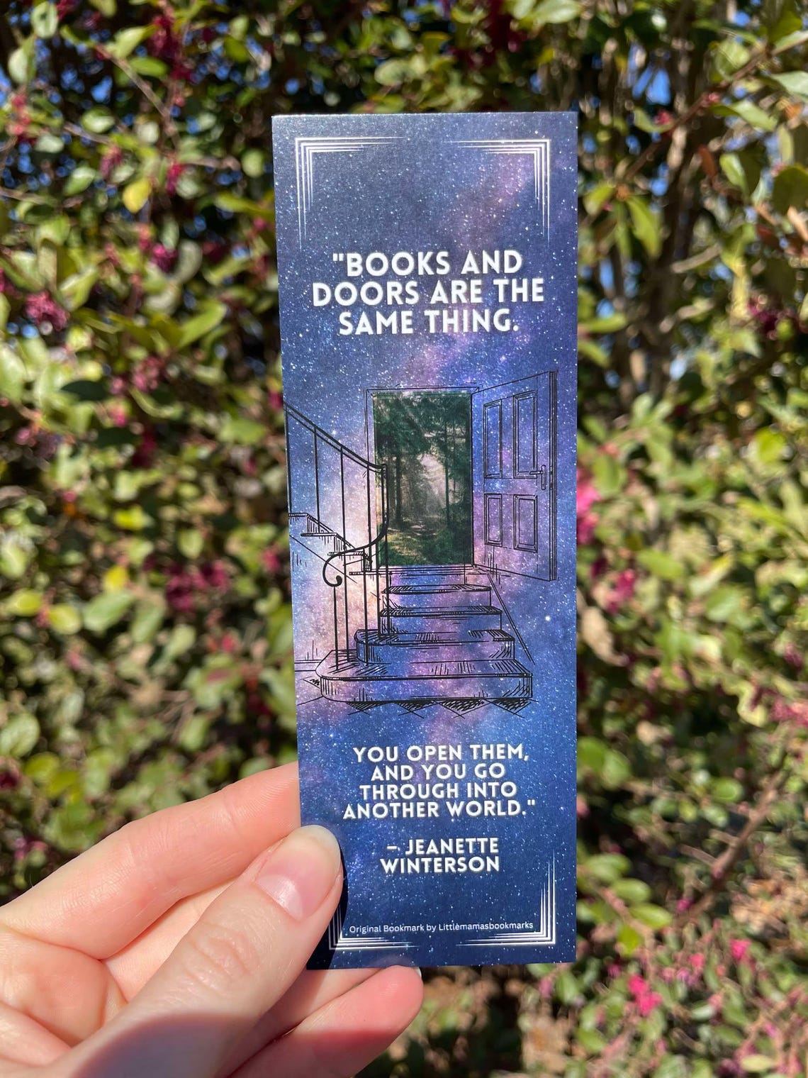 Books & Doors Bookmark Original Design Bookish Bookmarks Created by ...