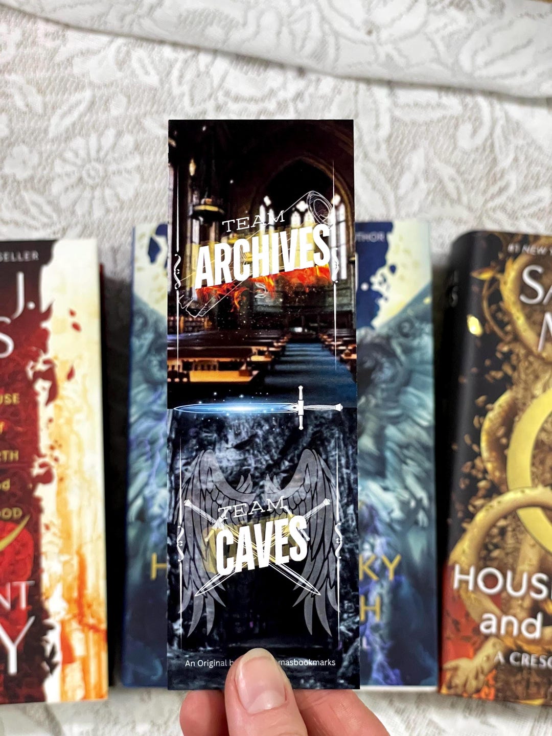 Licensed Team Archives Team Caves Bookmark -gift for SJM Book Buddies ...