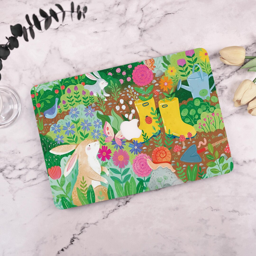 Custom Bunny Collage Style MacBook Case, MacBook Air15/13 Pro 13/14/15 ...
