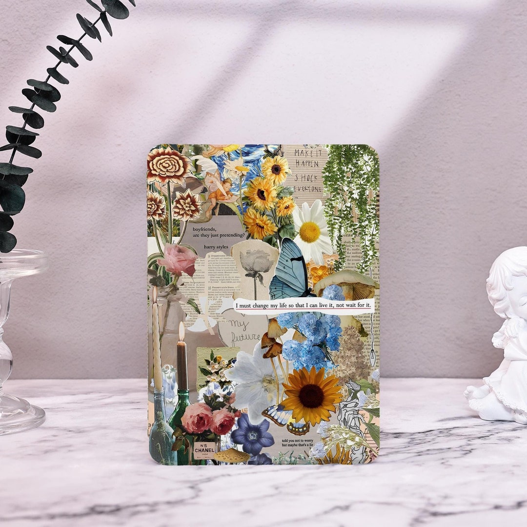 Sunflower Collage Personalised Case Cover for Kindle 11th 12th Case ...
