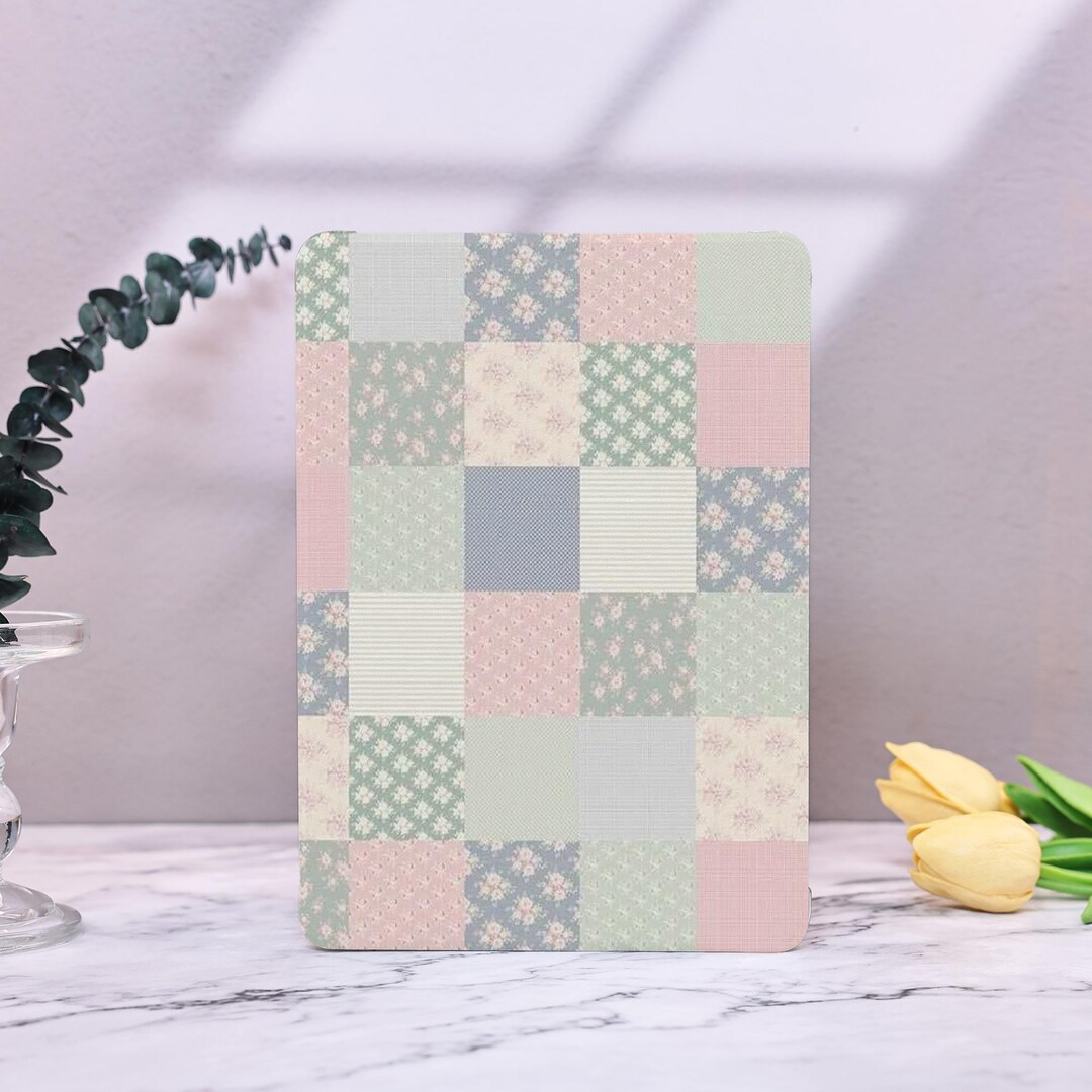 Checkered Pattern Magnetic Smart Case Cover 2024 iPad Air 11" 13" iPad ...