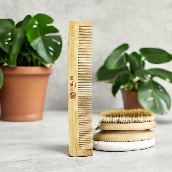 Bamboo Hair Comb - Etsy