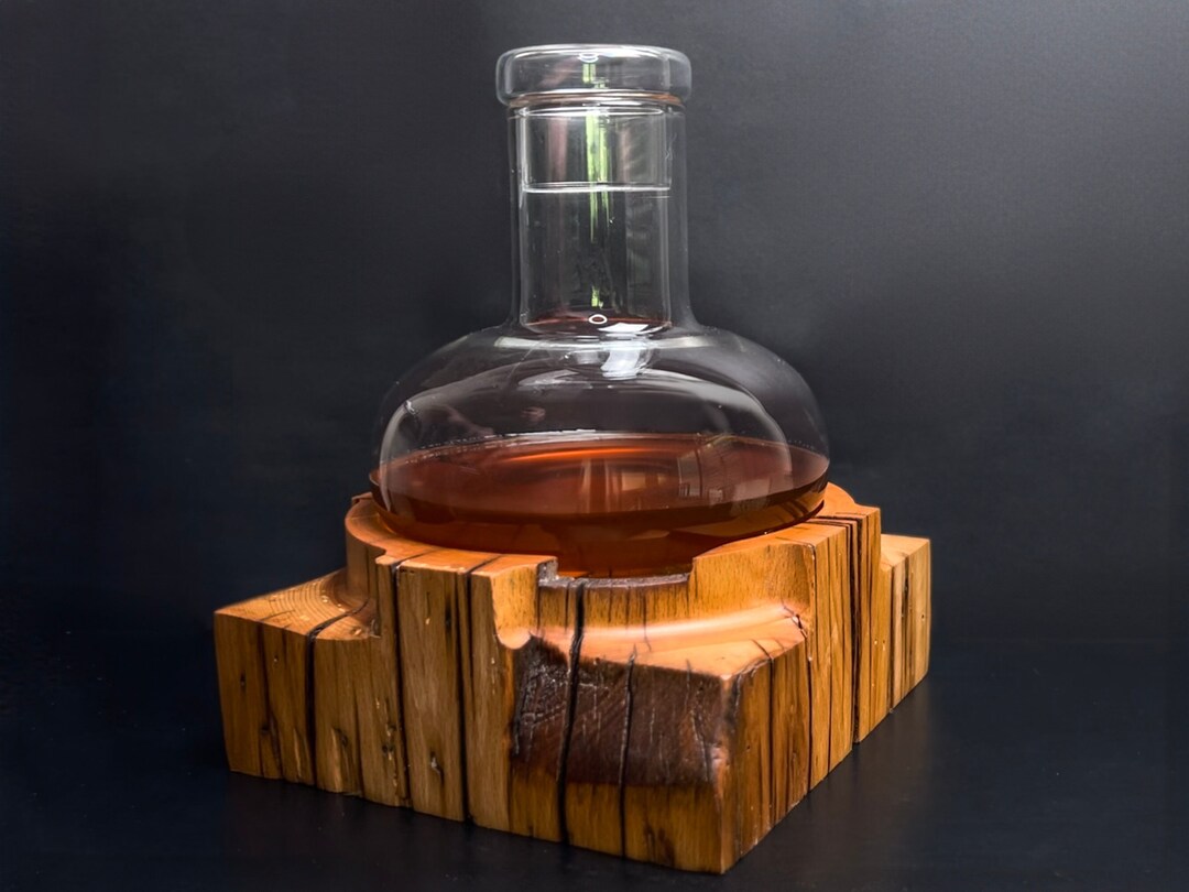 Limited Edition Bourbon Decanter Display - Custom Whiskey Stand ...
