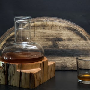 Limited Edition Bourbon Decanter Display - Custom Whiskey Stand ...