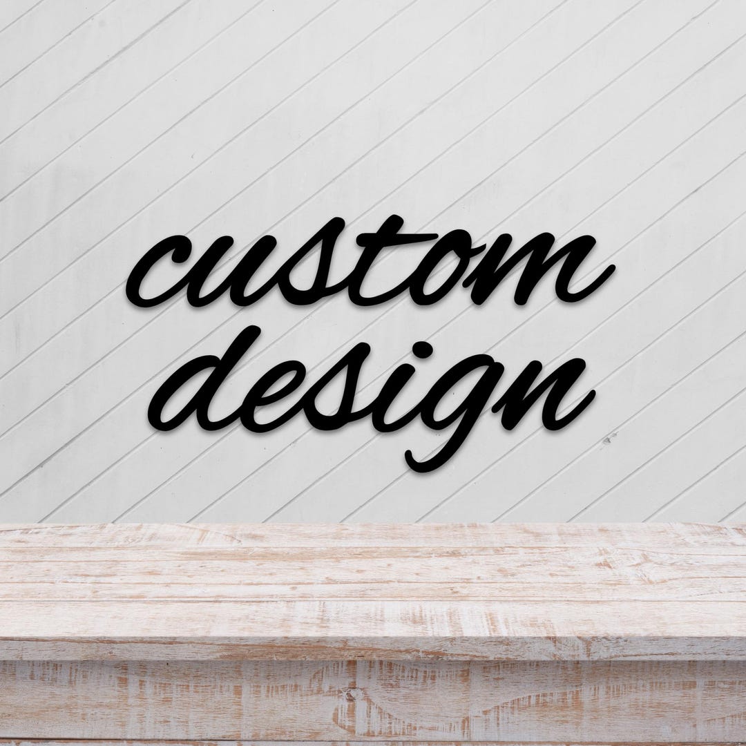 Your Custom Design Metal Sign, Custom Logo Metal Sign, Personalized ...