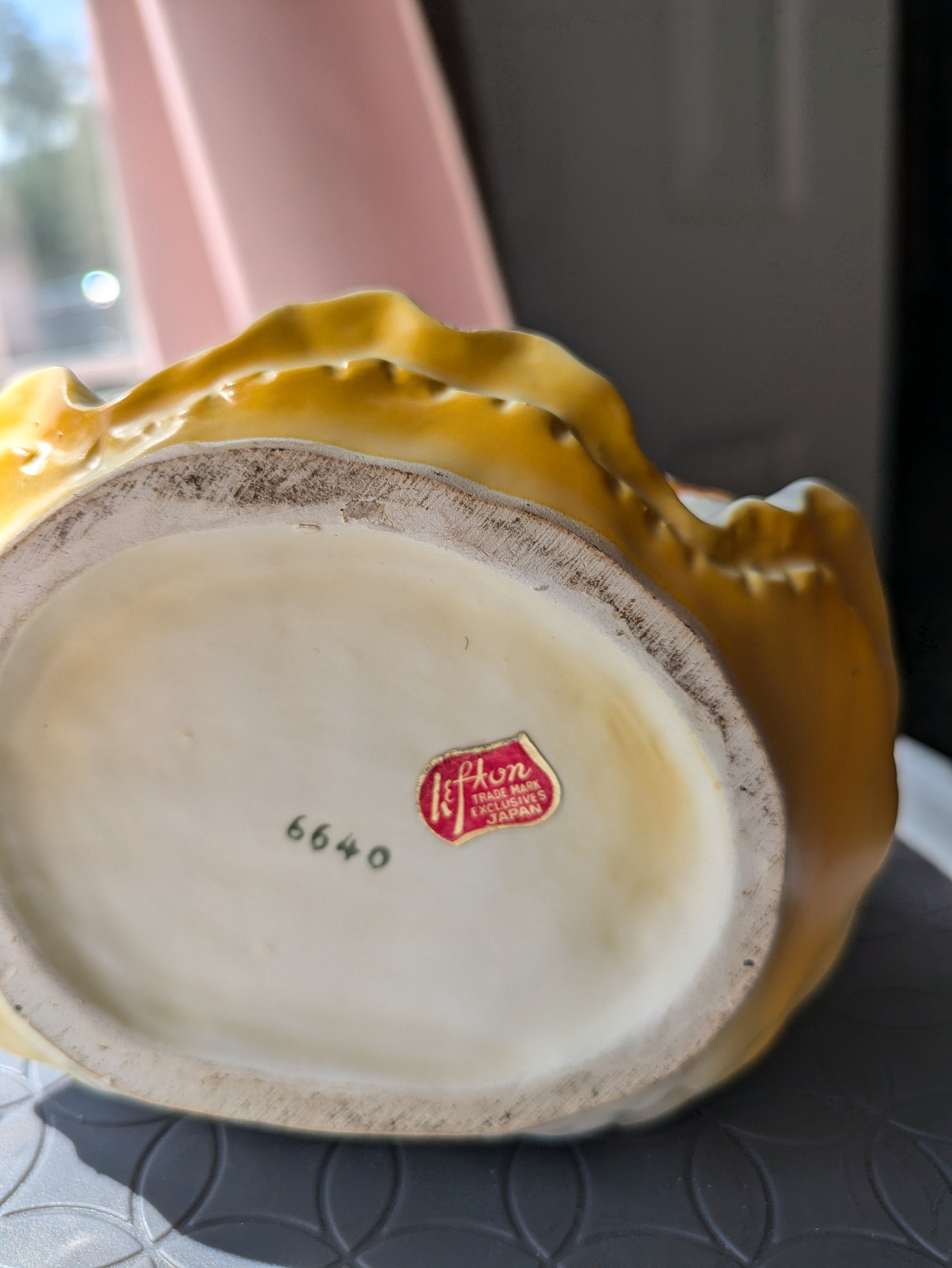 Vintage Lefton Lady Planter Figurine Free Shipping Excellent Condition ...