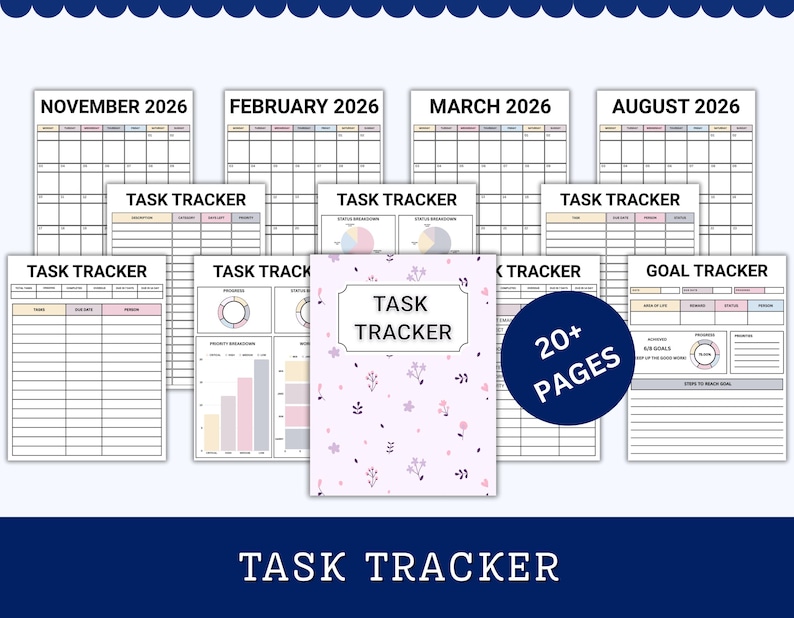 Editable To-do List Template | Daily, Weekly & Monthly Task Planner ...