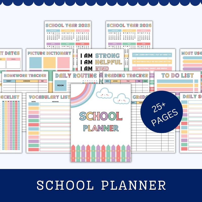 2025 Checklist Planner - Etsy