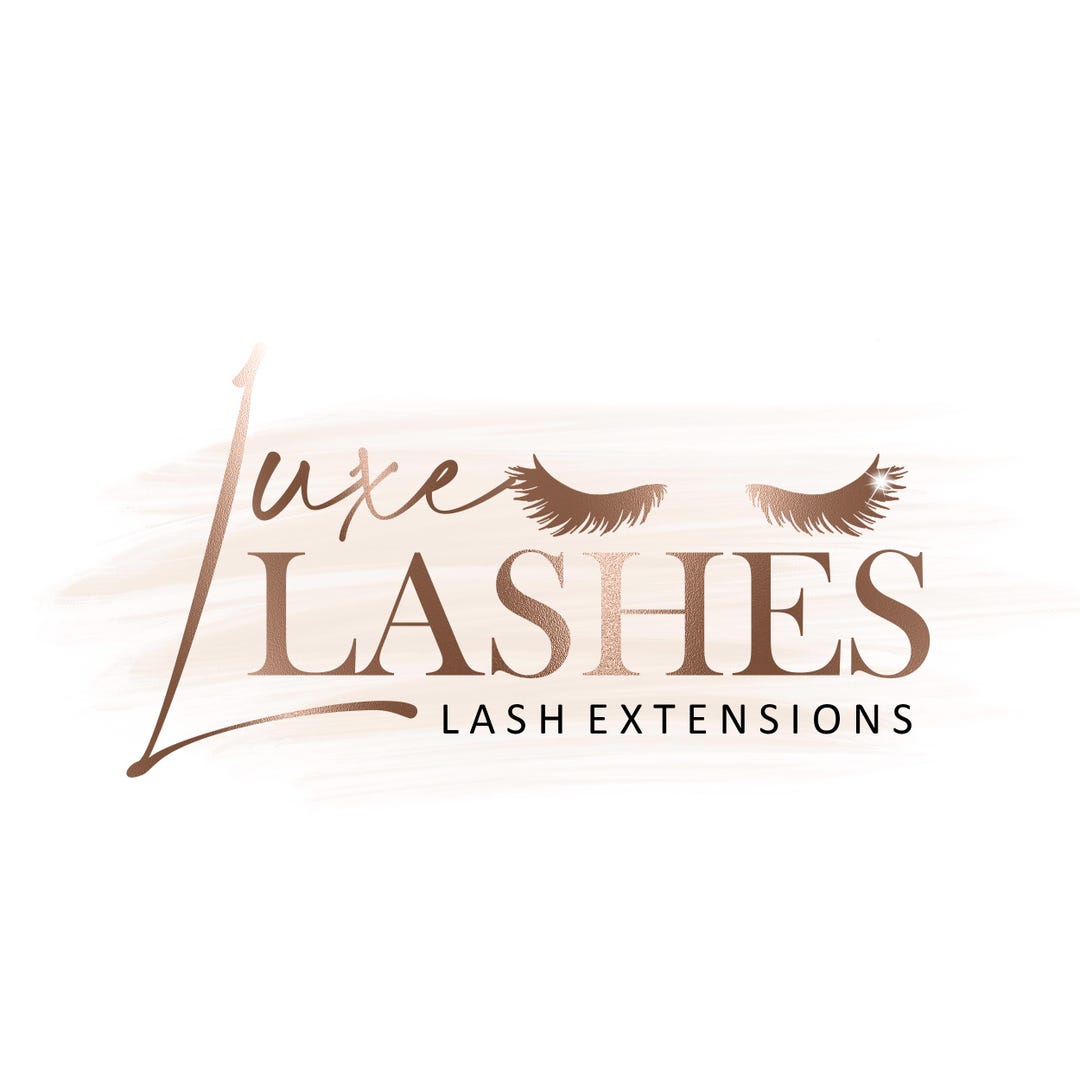 Custom Lash Logo Lashes Logo Design Premade Lash Artist Logo Lash Maker ...