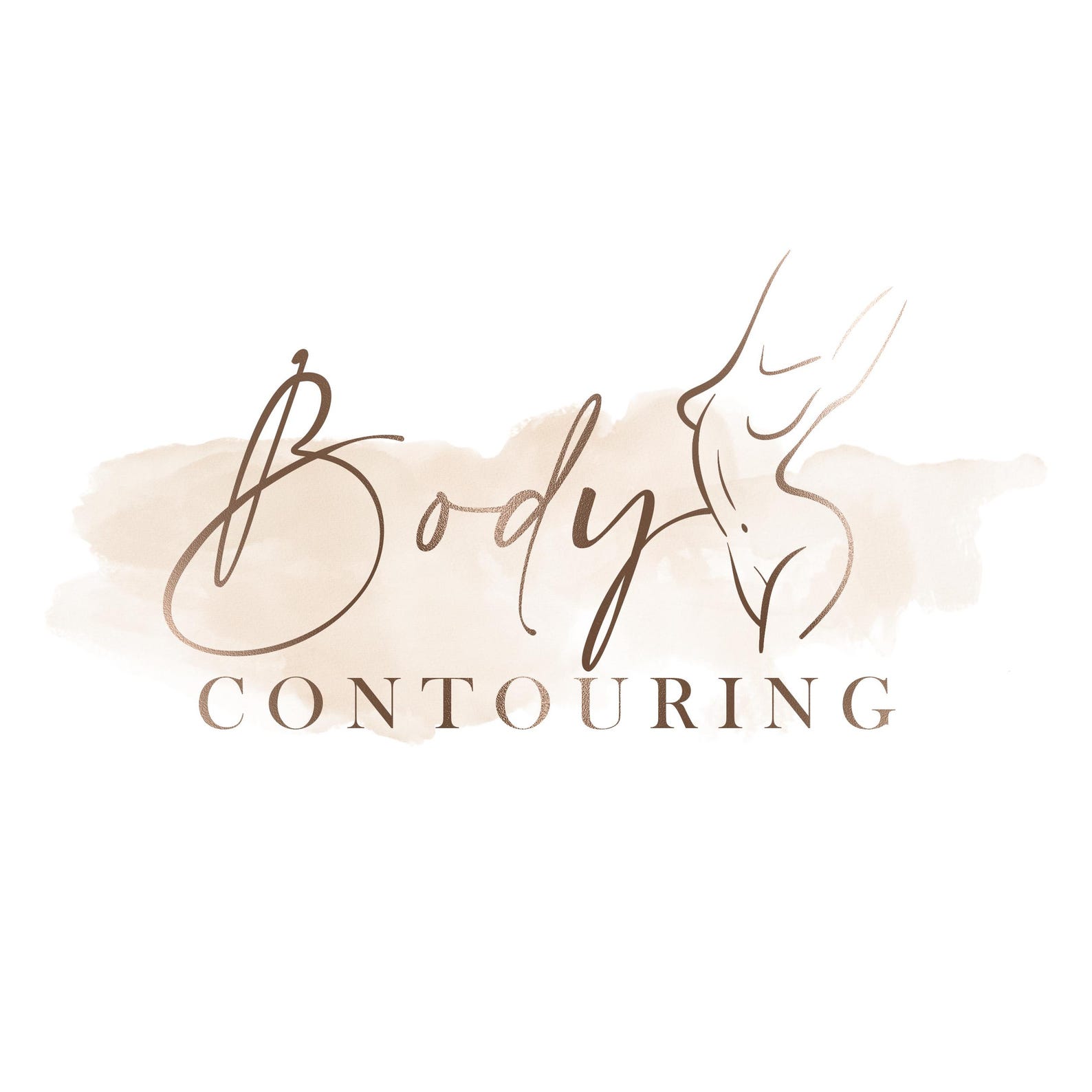 Custom Body Contouring Logo Design Premade Beauty Logo Wax Spa Logo ...