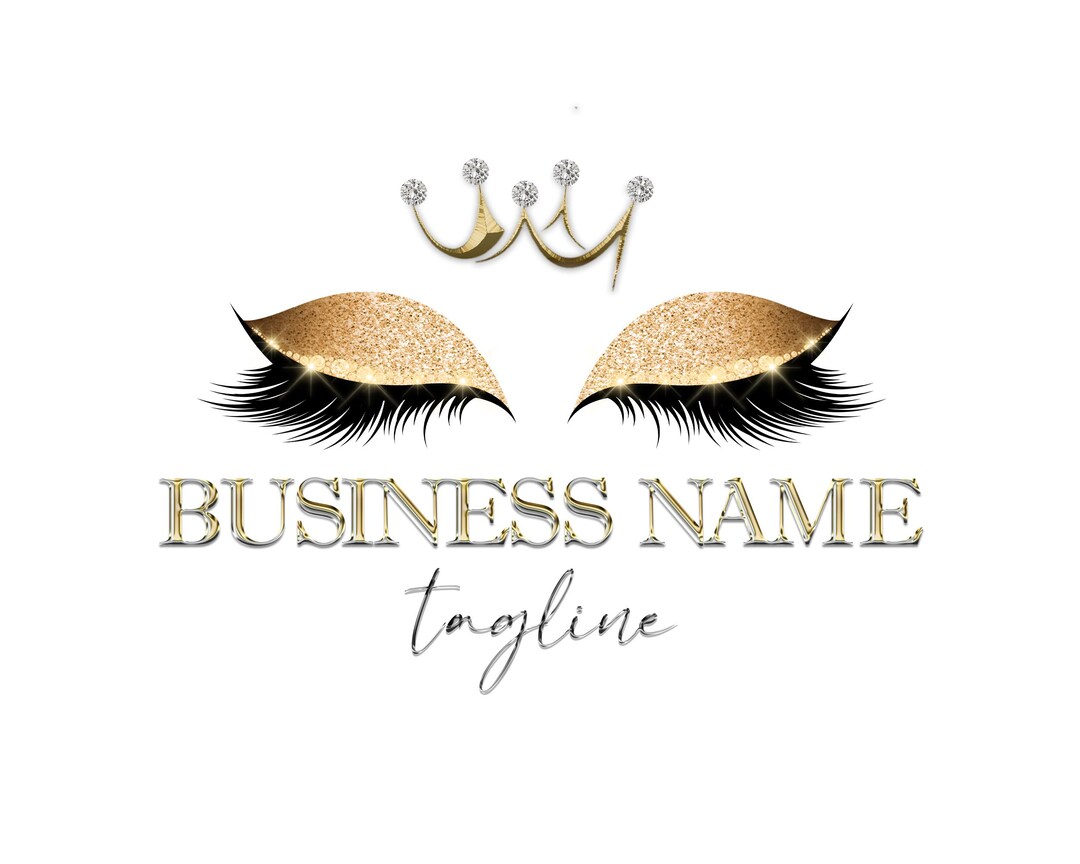 Custom Lash Logo Lashes Logo Design Premade Lash Artist Logo Lash Maker ...