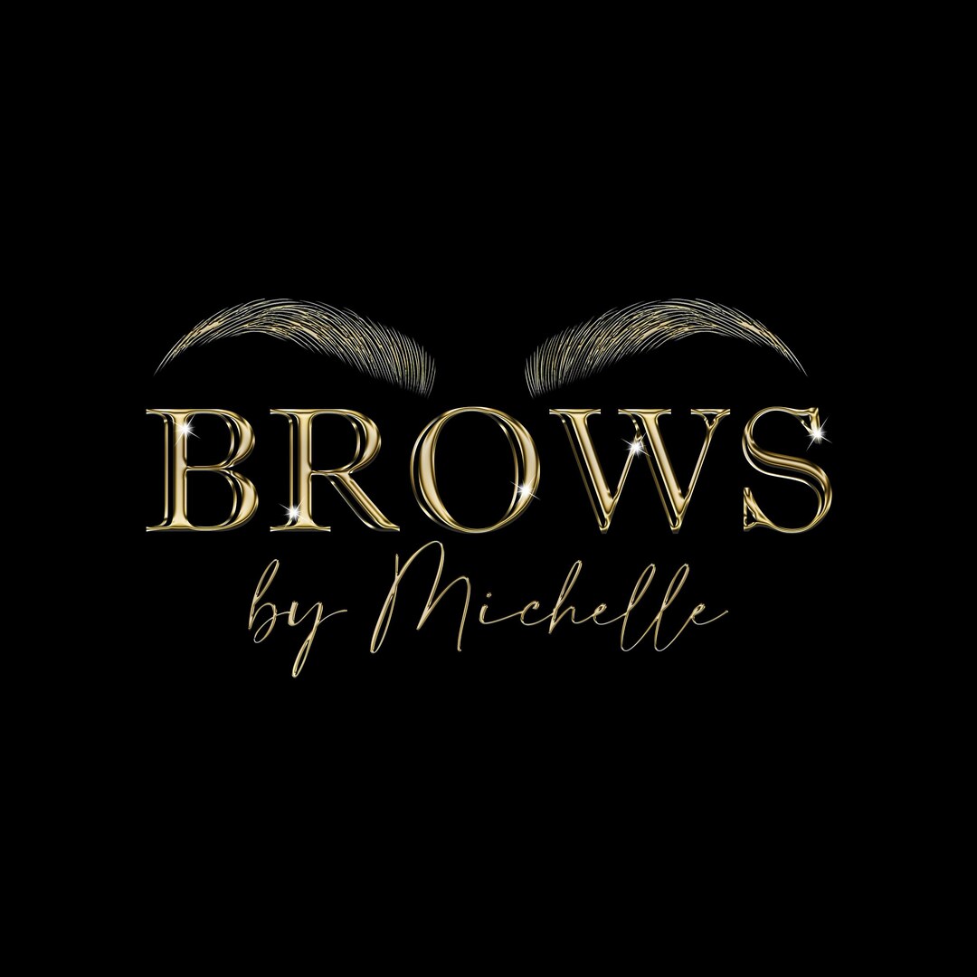 Custom Brows Logo Microblading Logo Design Premade Brow Artist Logo ...