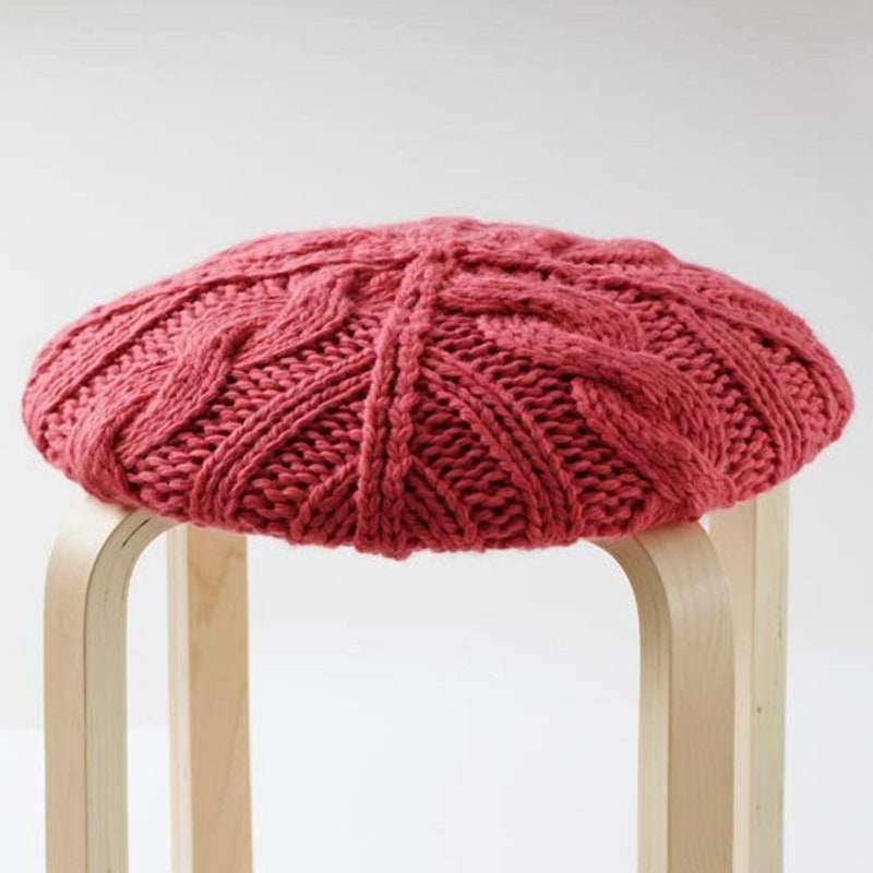 Crochet Stool Cover - Etsy Canada