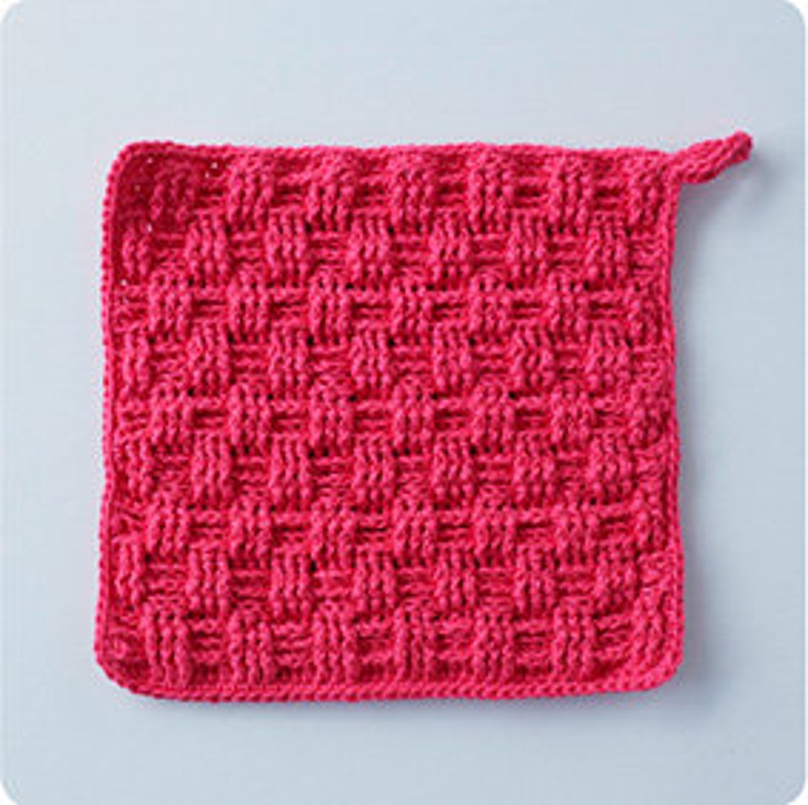 Instructions for Crocheting and Knitting Potholders. 7 Versions. an ...