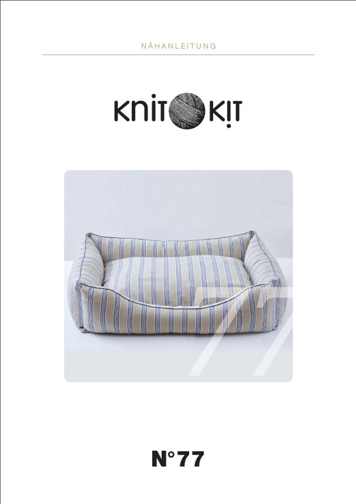 Sewing Pattern for a Dog Bed. for Small, Medium and Large Dogs. or Cats ...