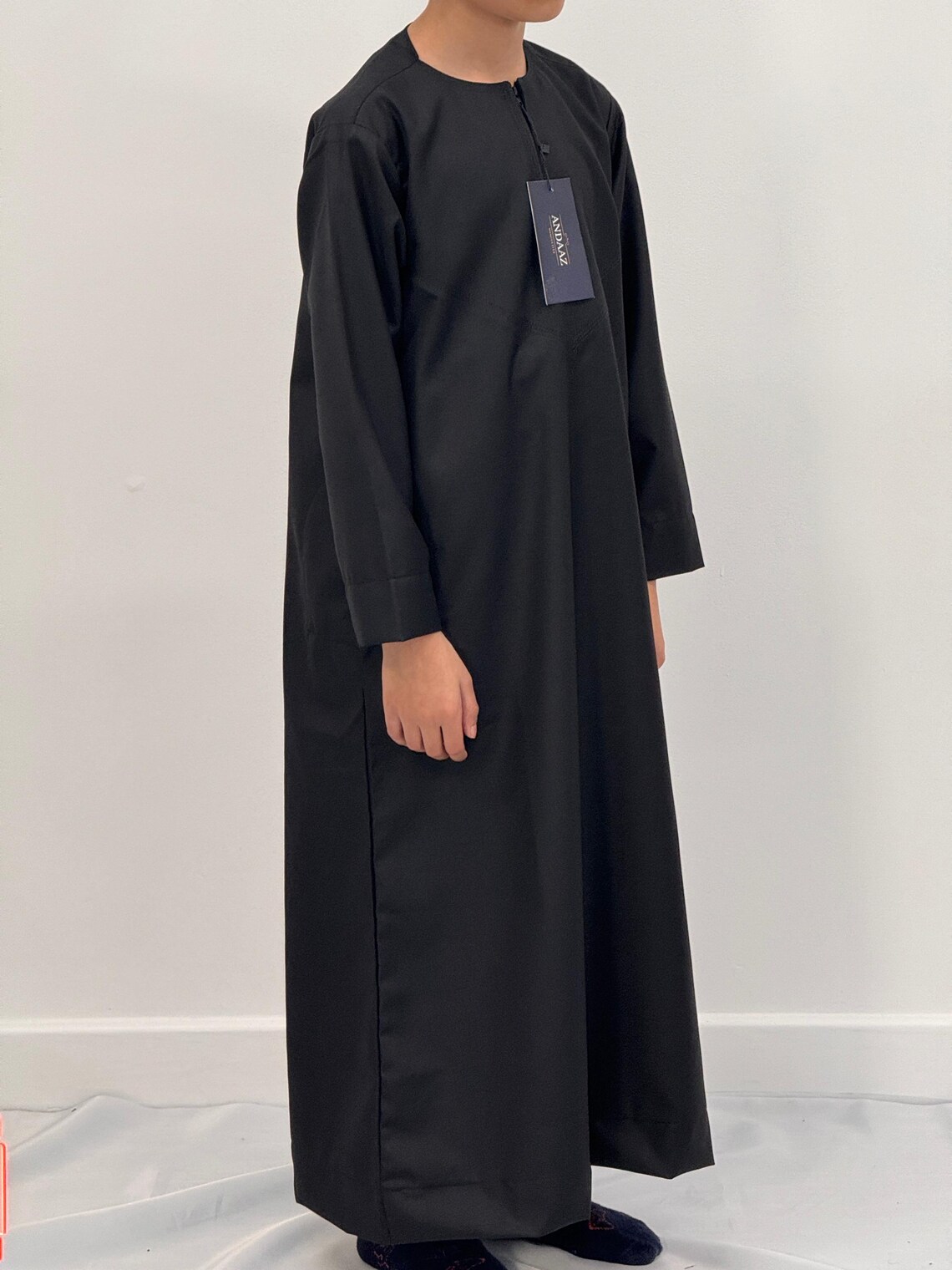 Boys Hadi Thobe Black - Etsy