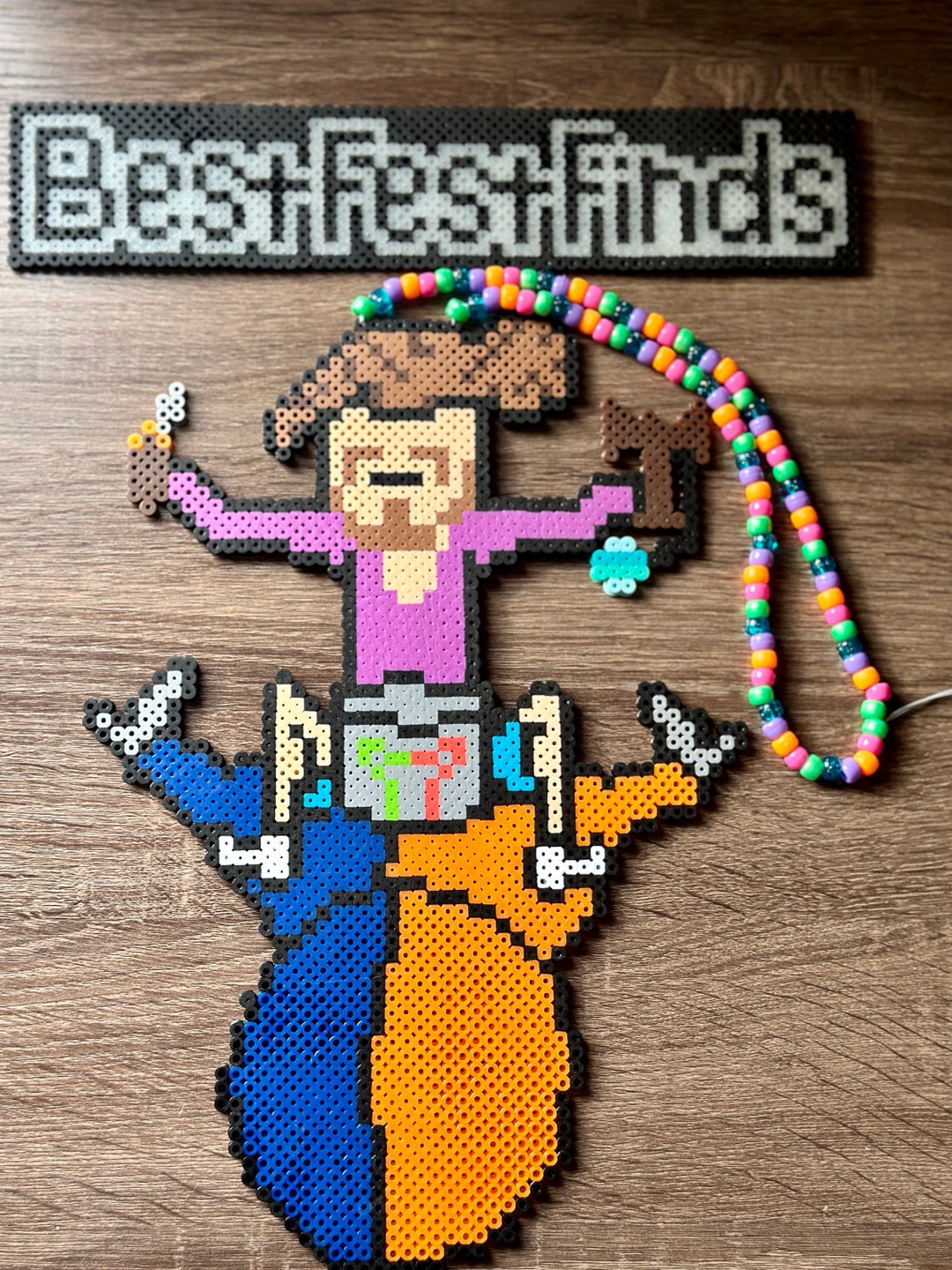 Wobble Man & Subtronics Perler - Etsy