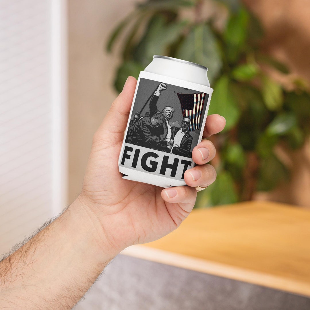 TRUMP FIGHT Koozie Can Cooler Beer Jackets - Etsy