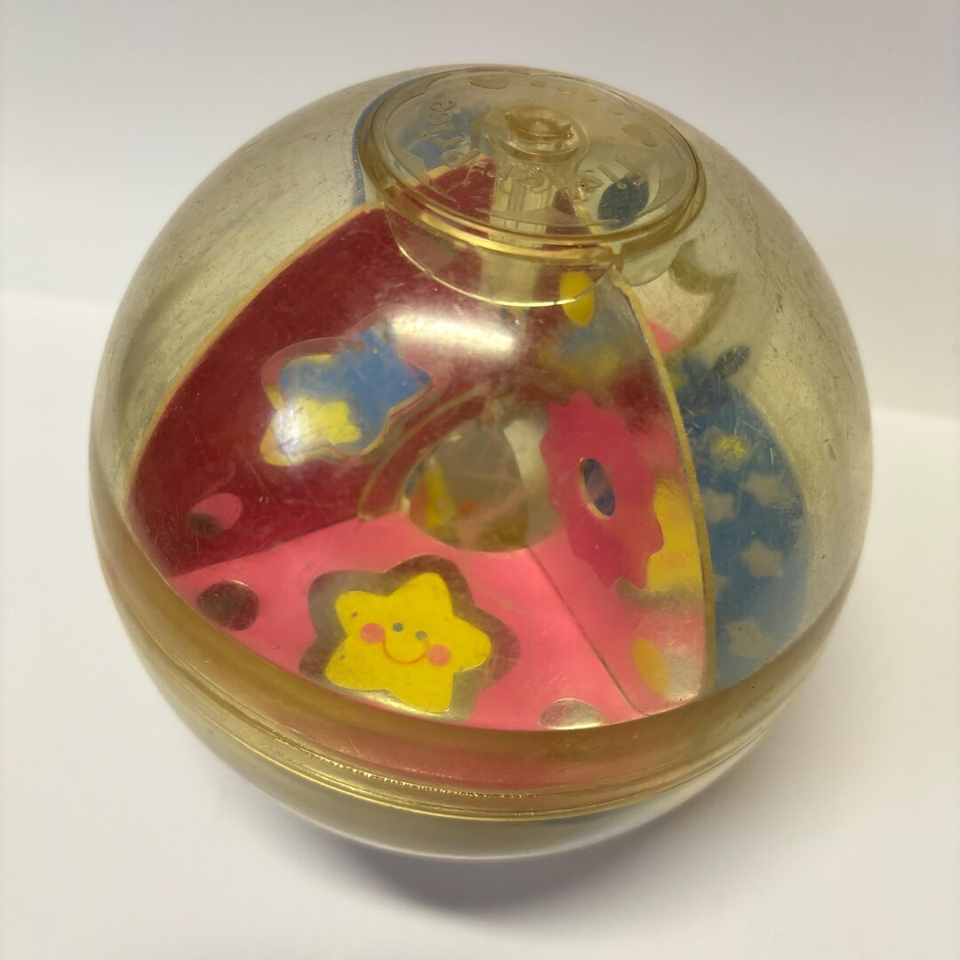 Fisher Price Activity Ball Vintage 1987 Quaker Oats Made in USA 5 ...
