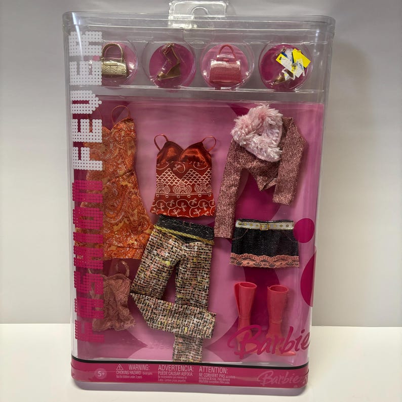 Barbie Fashion Fever Y2K Clothing and Accessories - Brand New - Etsy