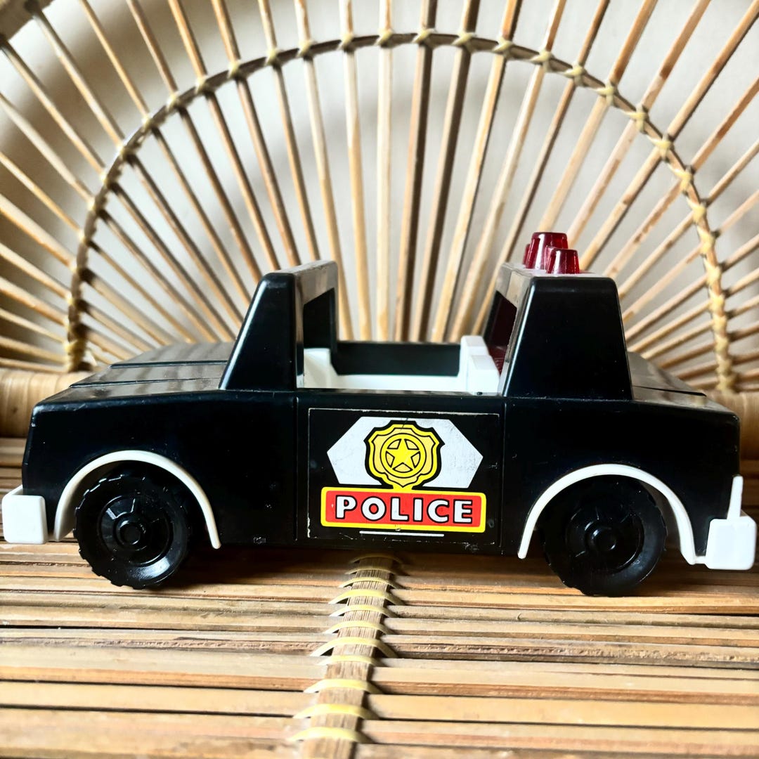 1981 Fisher Price Police Car Husky Helpers Made in USA - Etsy