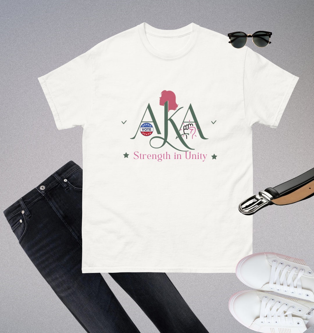 AKA Sorority T-shirt Alpha Kappa Alpha 1908, Kamala Walz Shirt, Kamela ...