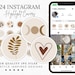 24 Boho Insta Highlight Covers Pastel Brown Color IG Story Icons Fun ...