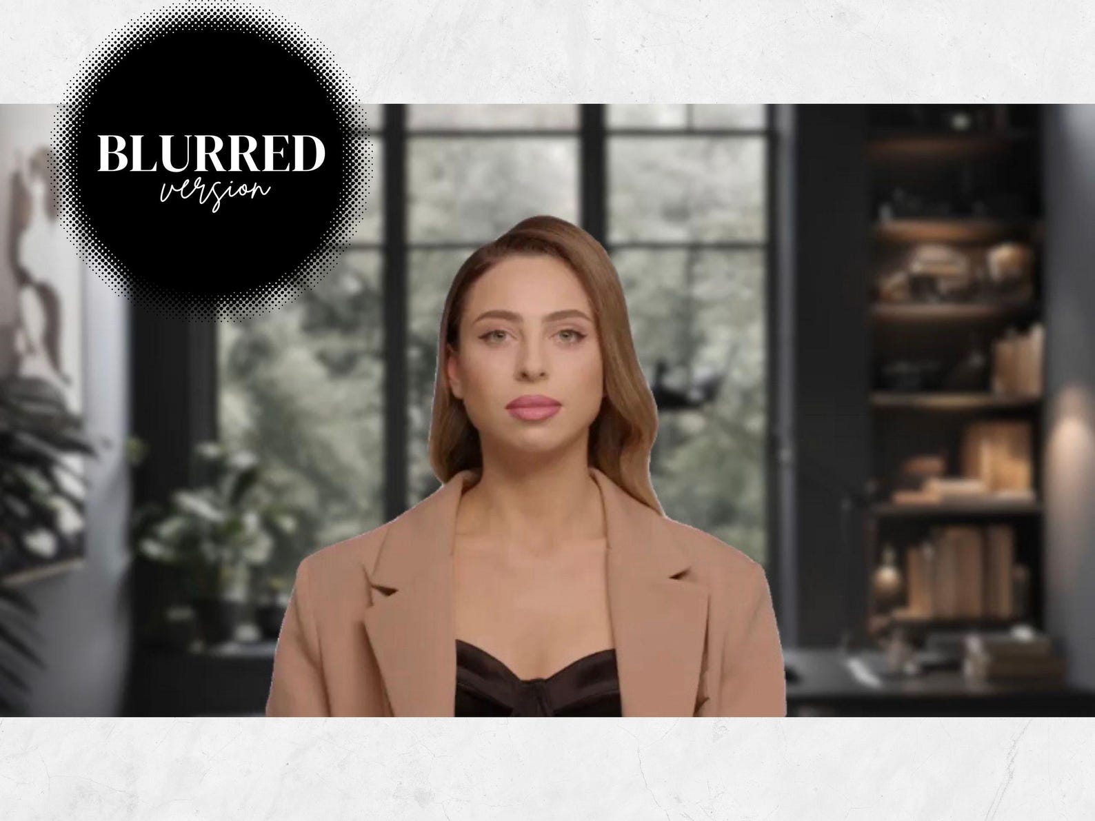 Zoom Meeting Background With Dark Home Office Virtual Background for ...