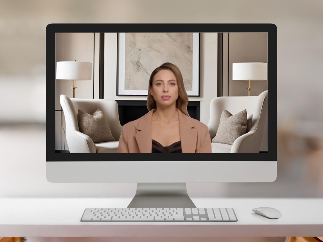 Zoom Virtual Meeting Background for Home Office Meeting Background in ...