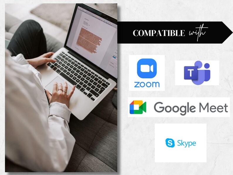 Zoom Meeting Virtual Background Home Office Virtual Background for ...