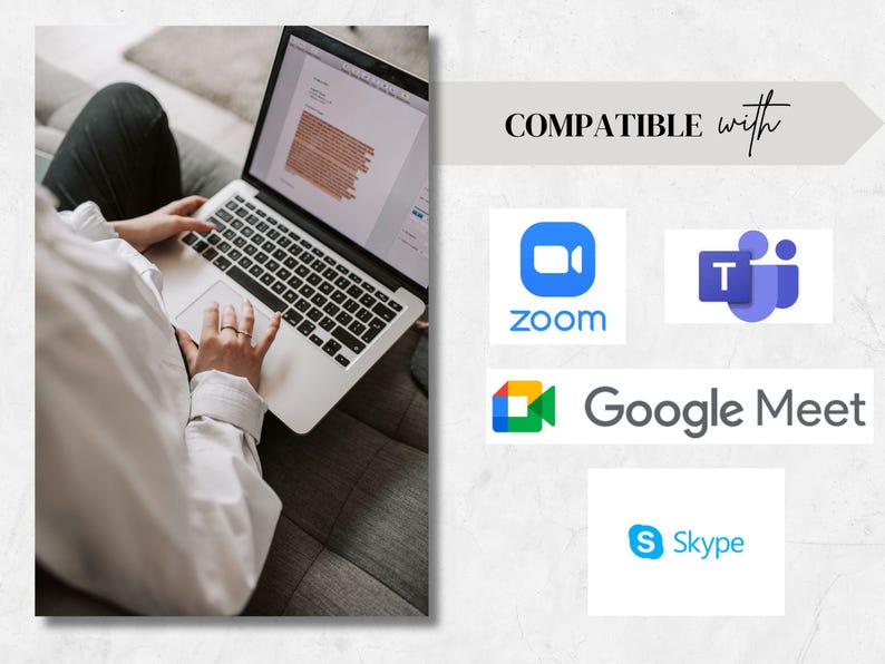 Zoom Meeting Background for Home Office Virtual Background for ...