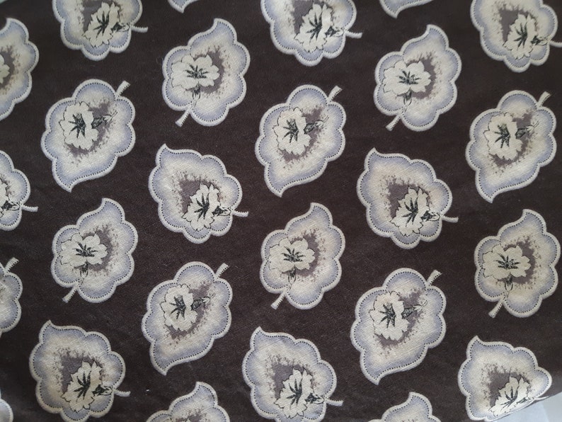 1990's Vintage Nouveau Circa 1910 Fabric Yardage, Windham Fabrics by ...