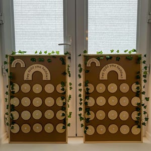 Reversible Self Registration Board, Titles and Name Discs. Whiteboard ...