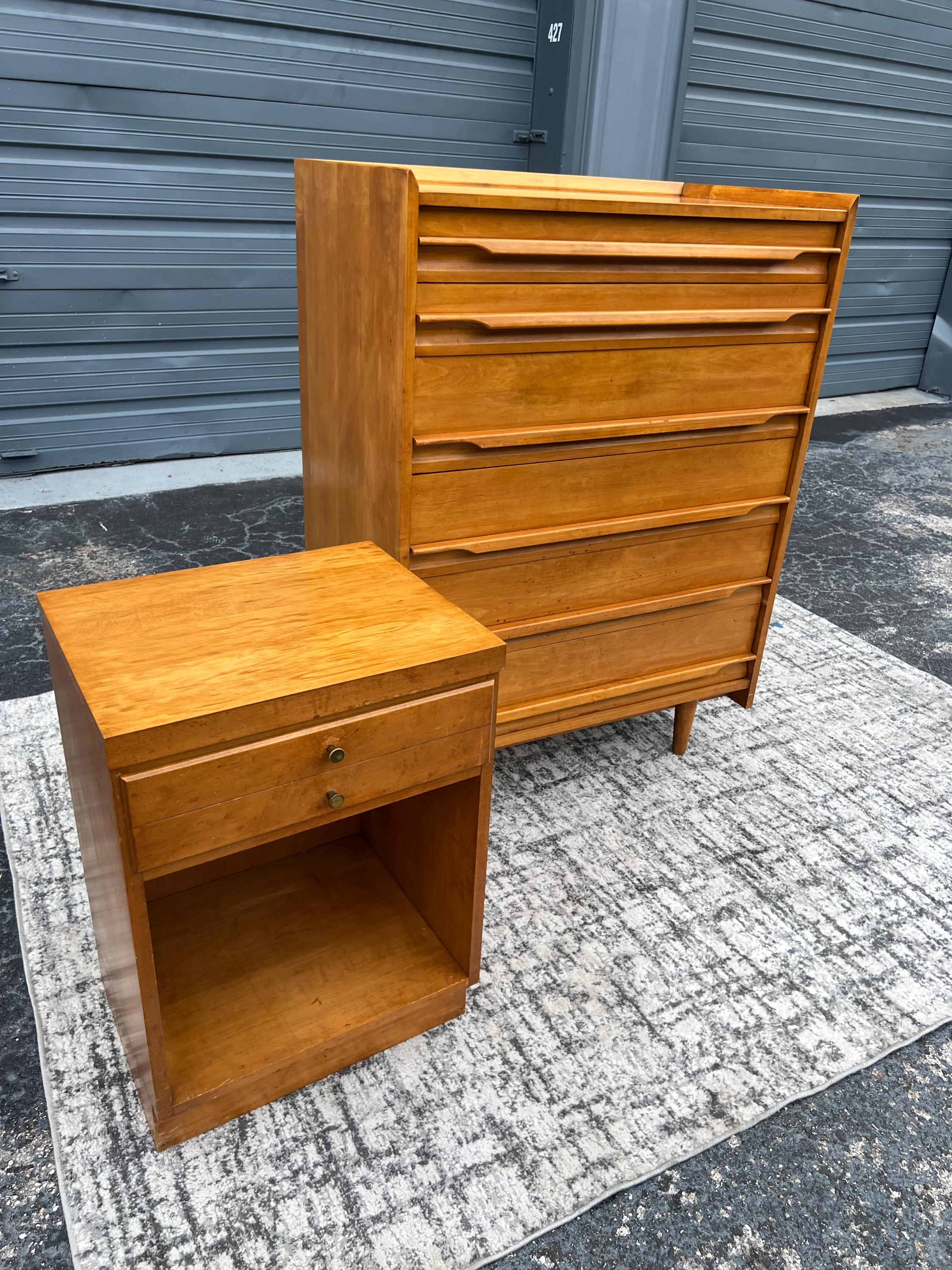 Mid Century Modern/mcm/ Chest/vintage Chest/chest of Drawers ...
