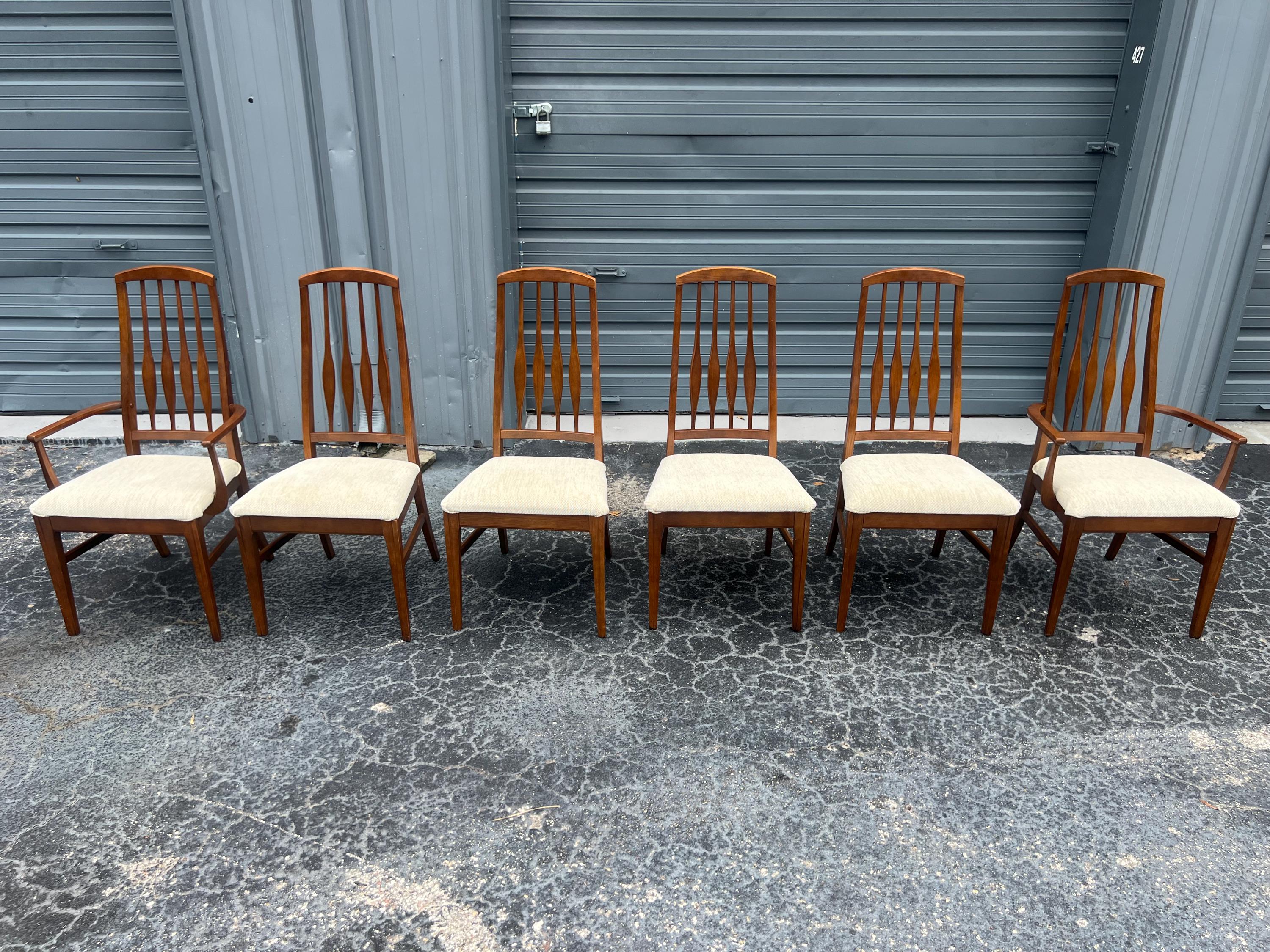Mid Century Modern, MCM Dining Table Set, MCM Dining Chairs, MCM Dining ...