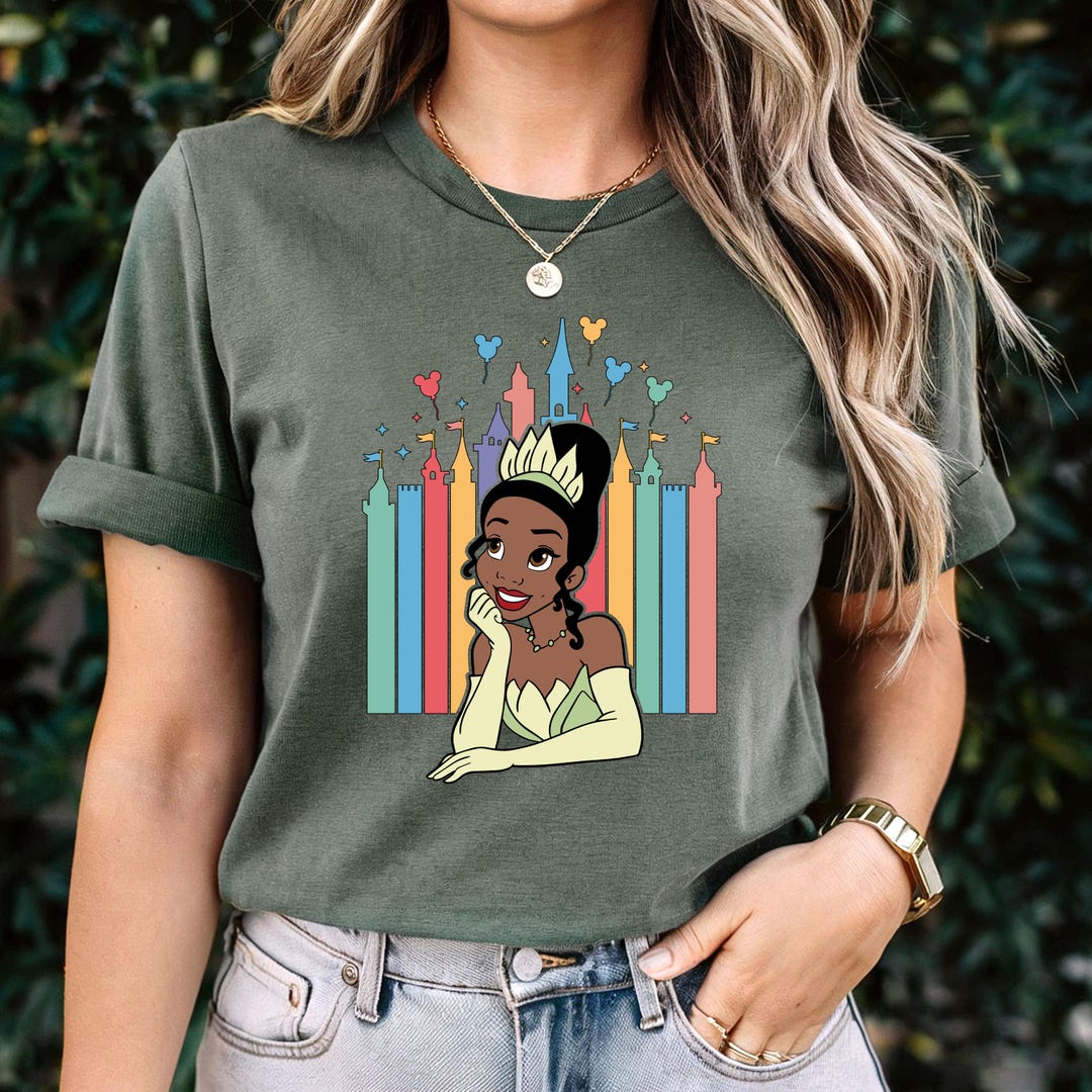 Disney Princess Tiana Shirt, Disney Vacation Shirt, Girl Shirt, Disney ...