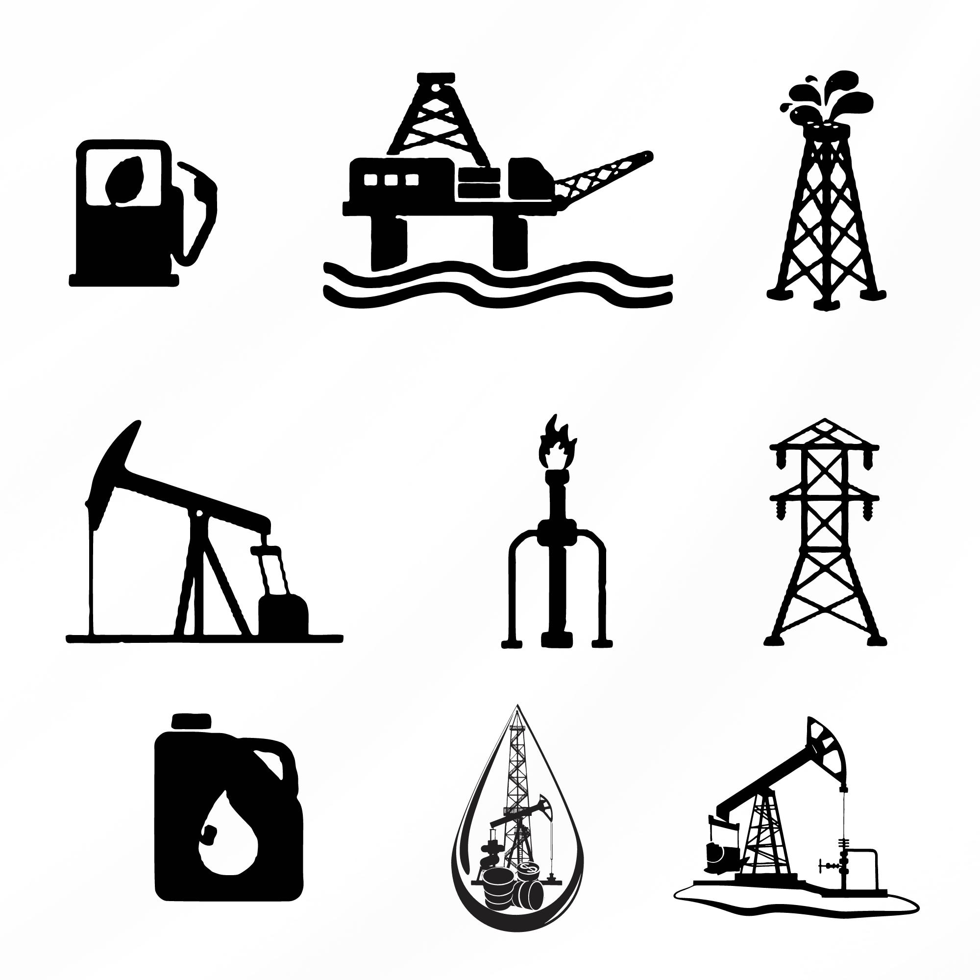 Oilfield Svg Bundle, Oil Pump Clipart for Cricut, Oilfield Svg ...