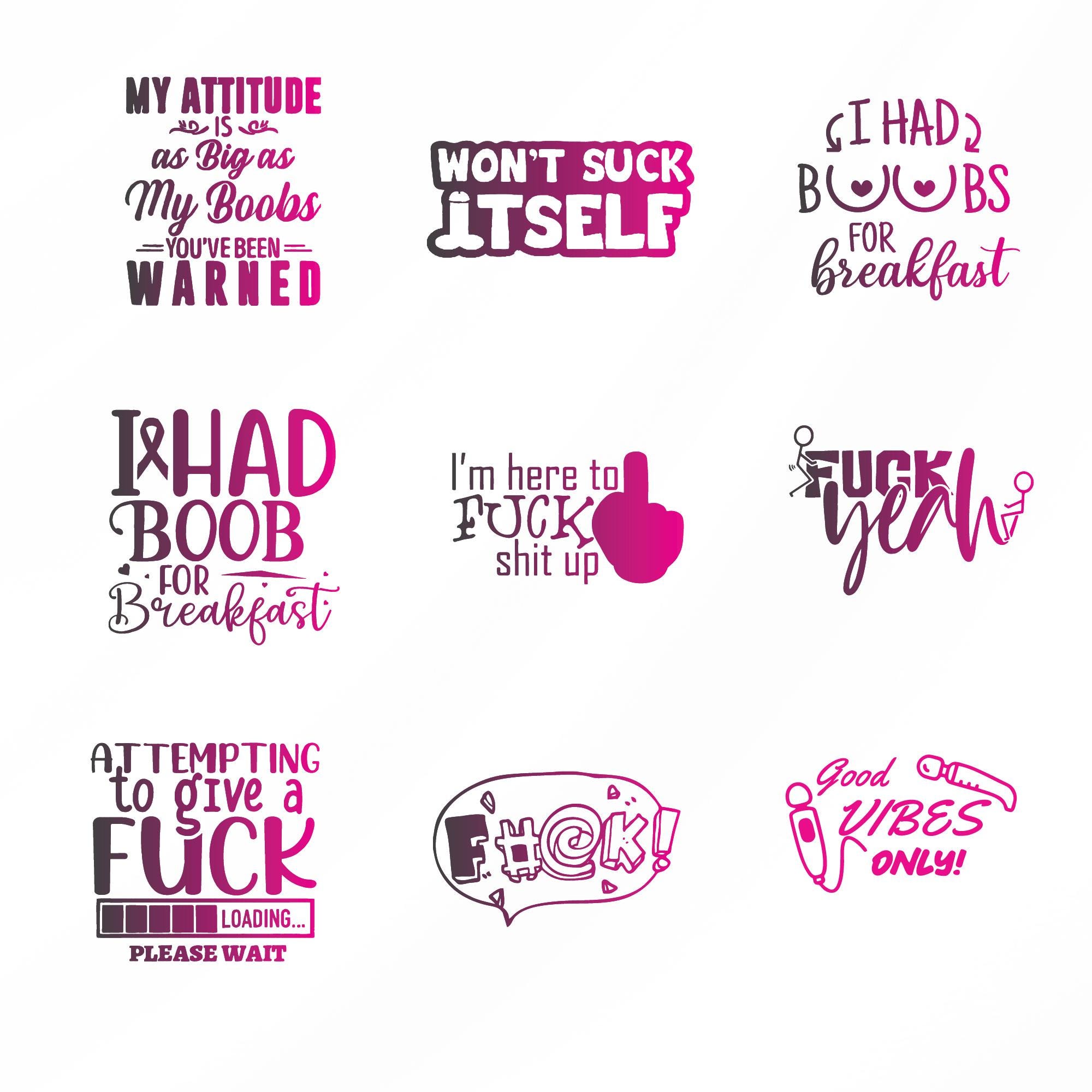 Adult Svg Bundle, Adult Quotes Clipart for Cricut, Adult Sayings Cut ...