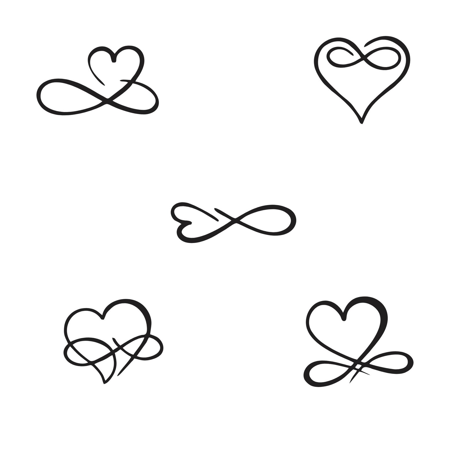 Infinity Svg Bundle, Infinity Sign Clipart for Cricut, Infinity Love ...