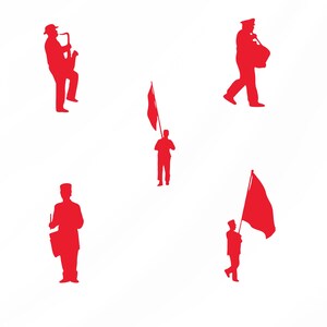 Marching Band Svg Bundle, Marching Band Clipart for Cricut, Band Vector ...