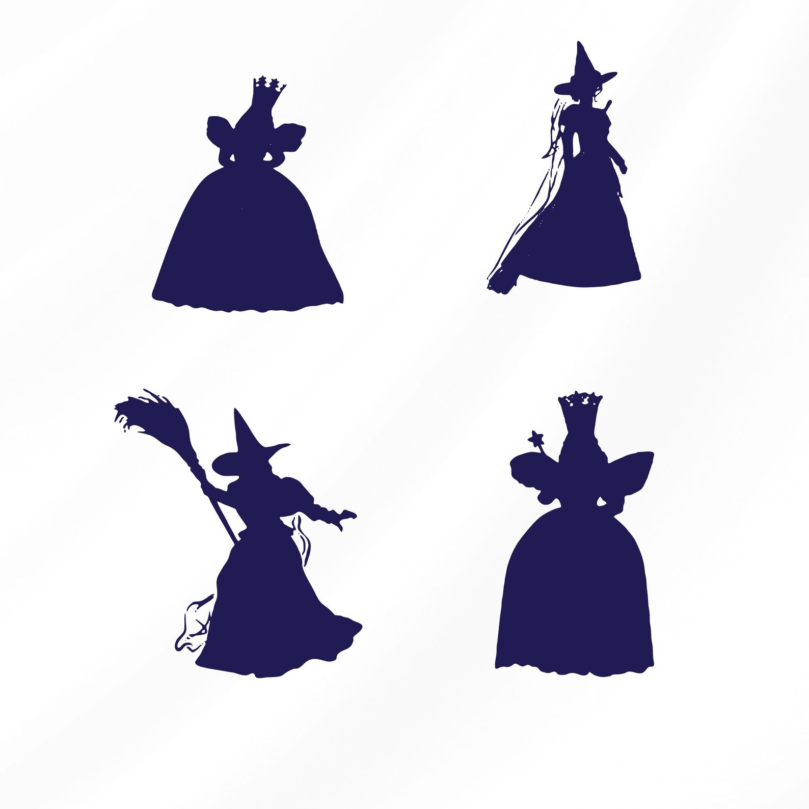 Wizard Svg Bundle, Magic Wizard Clipart for Cricut, Wizard Silhoette ...