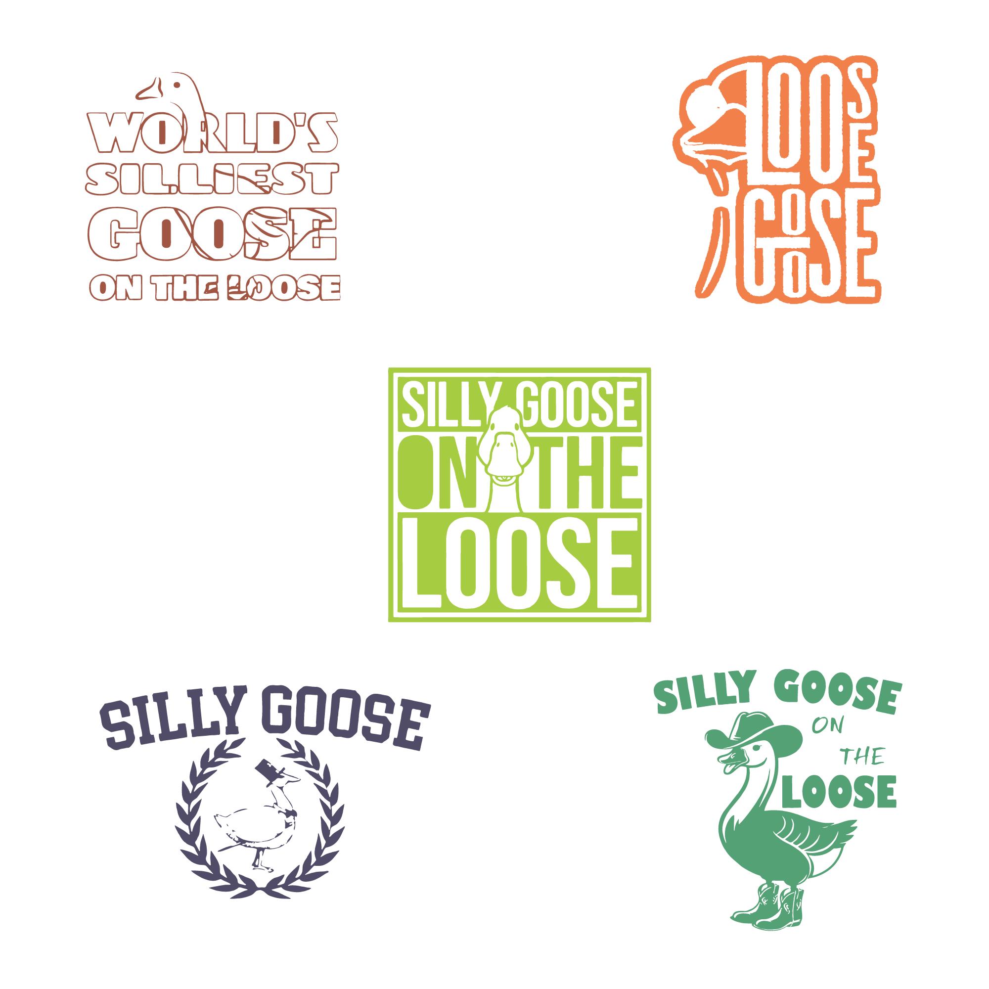 Goose Svg Bundle, Silly Goose Clipart for Cricut, Silly Goose Vector ...