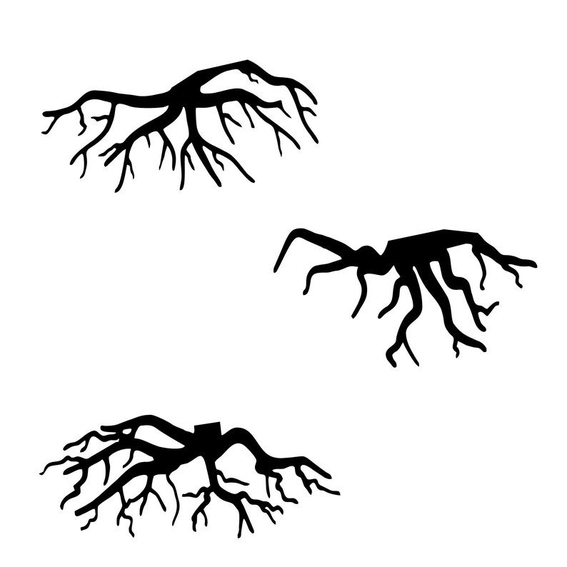 Tree Roots Svg Bundle, Roots Clipart, Roots Vector, Tree Roots Decal ...
