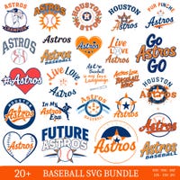 Astros Svg - Etsy