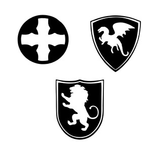 Shield Svg Bundle, Shield Clipart, Badges Vector, Badge Decal, Shield ...