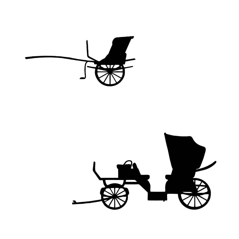 Carriage Svg Bundle, Horse Carriage Clipart, Cinderella Carriage Vector ...