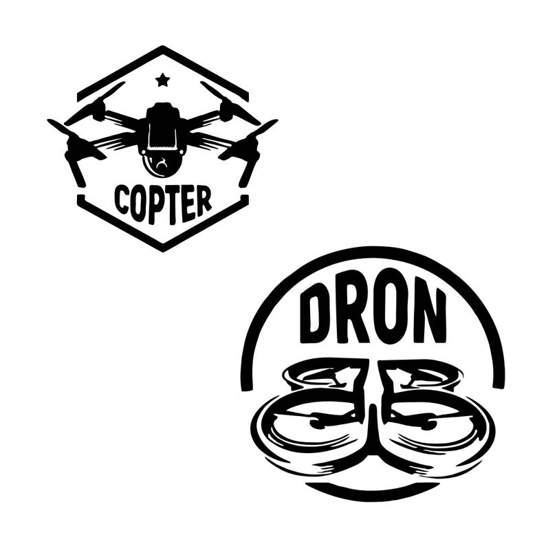 Drone Svg Bundle, Drone Pilot Clipart, Drone Vector, Drone Decal, Drone ...