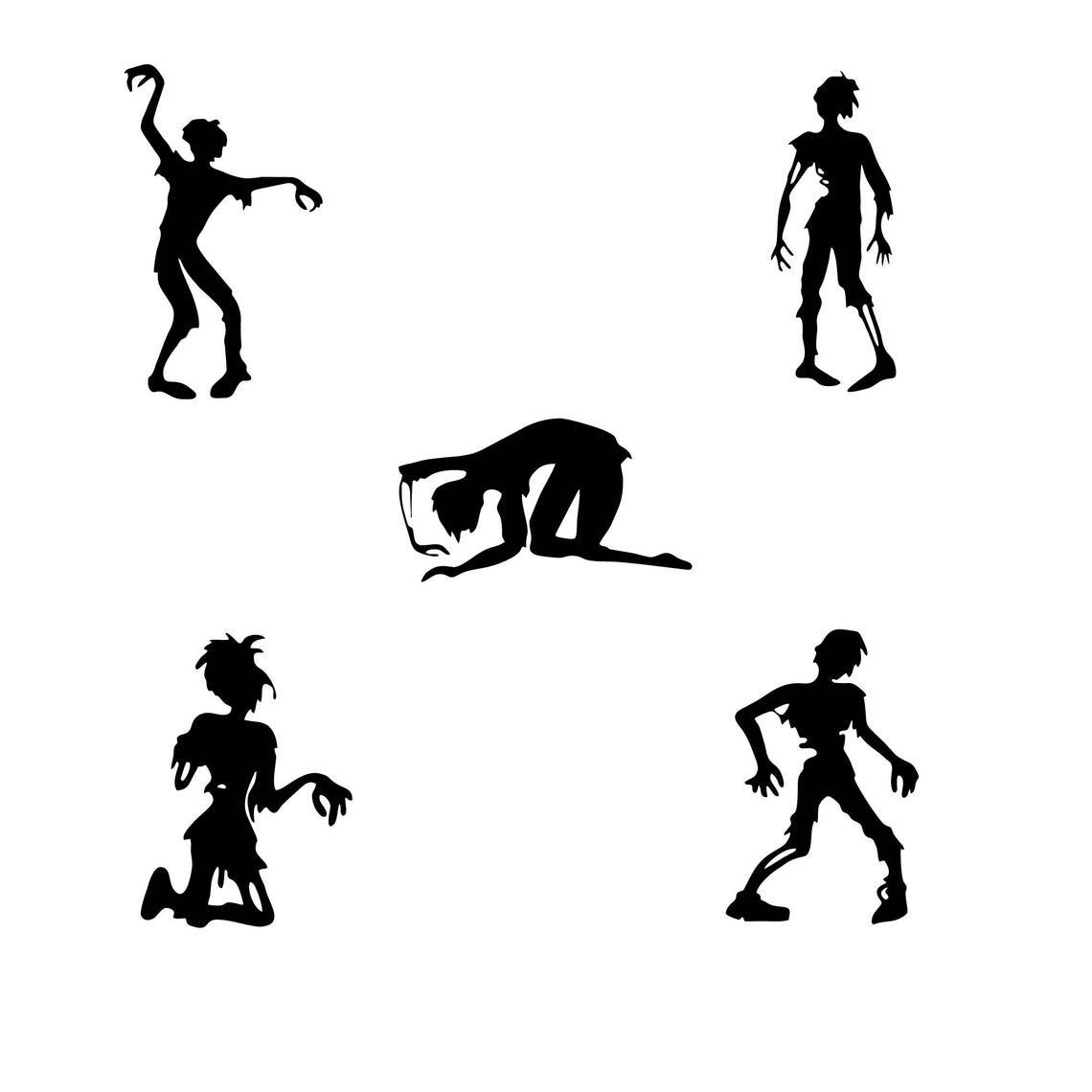 Horror Svg Bundle, Horror Clipart for Cricut, Halloween Silhouette ...