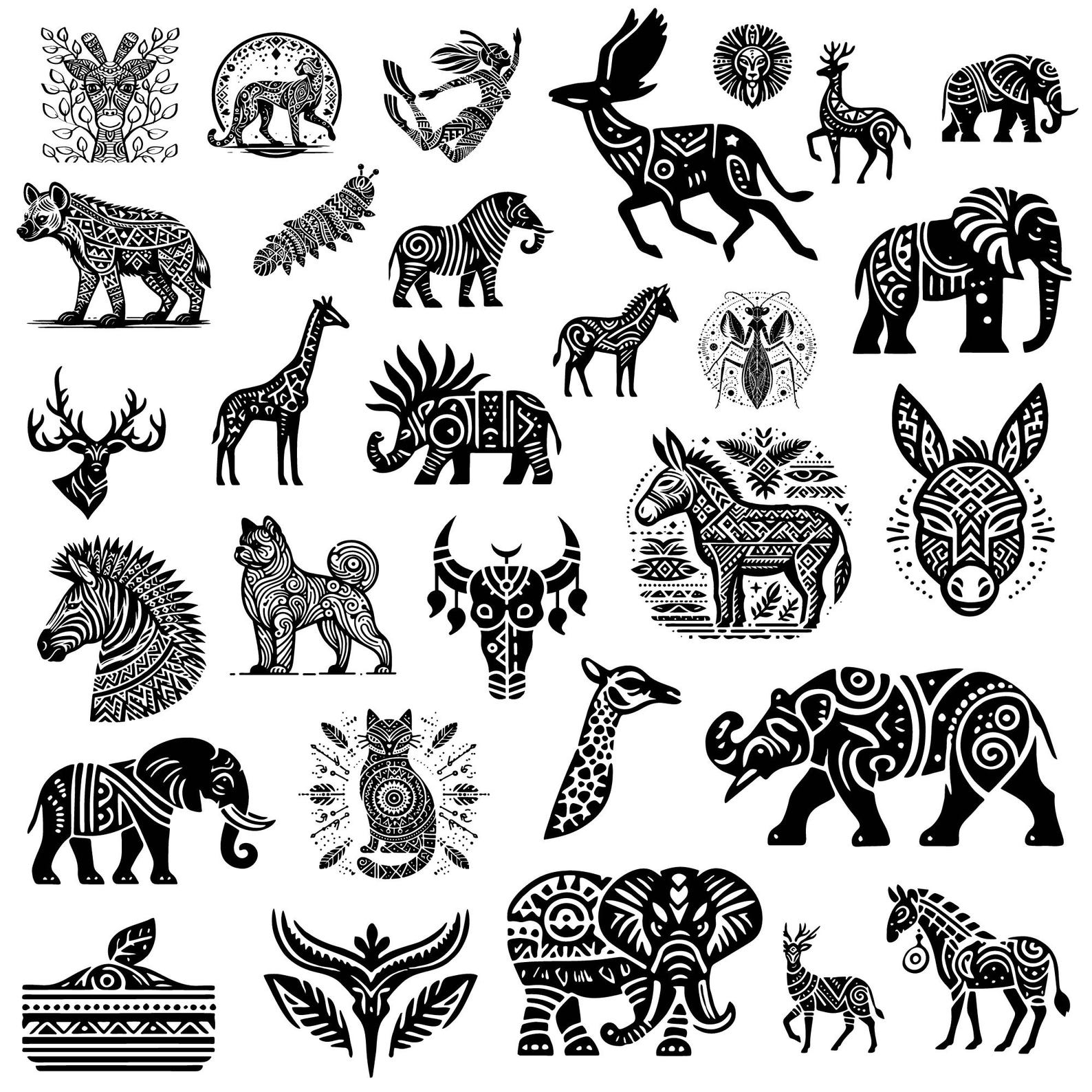 Aboriginal Svg Bundle, Aboriginal Clipart for Cricut, Australian ...