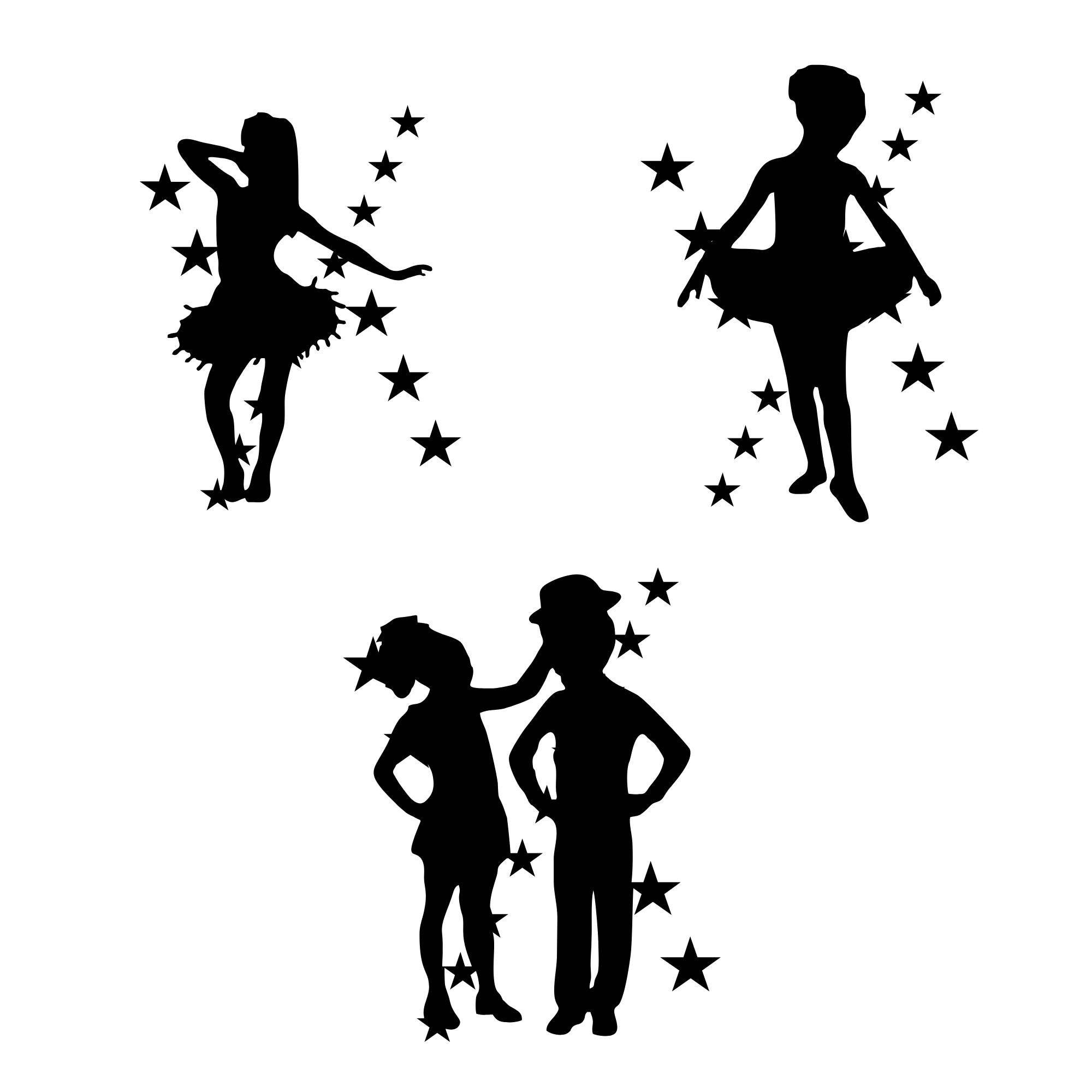 Dance Svg Bundle, Dancer Clipart , Dancing Vector, Dance Decal, Dance ...